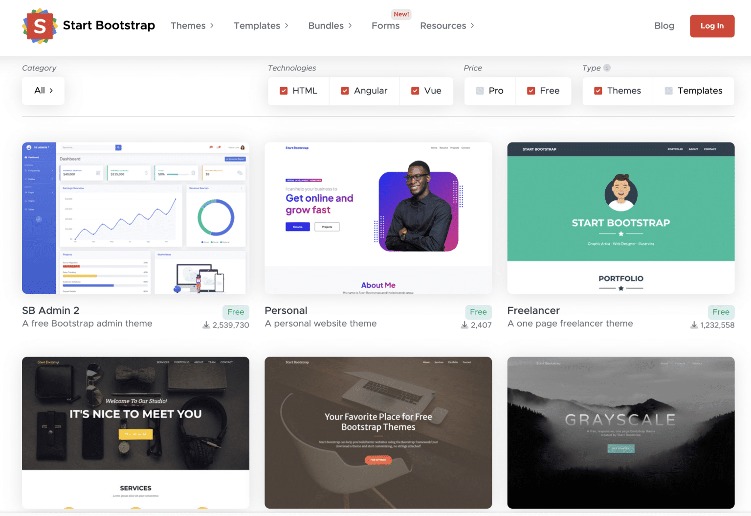 Free Sites to Download Stunning Web Templates